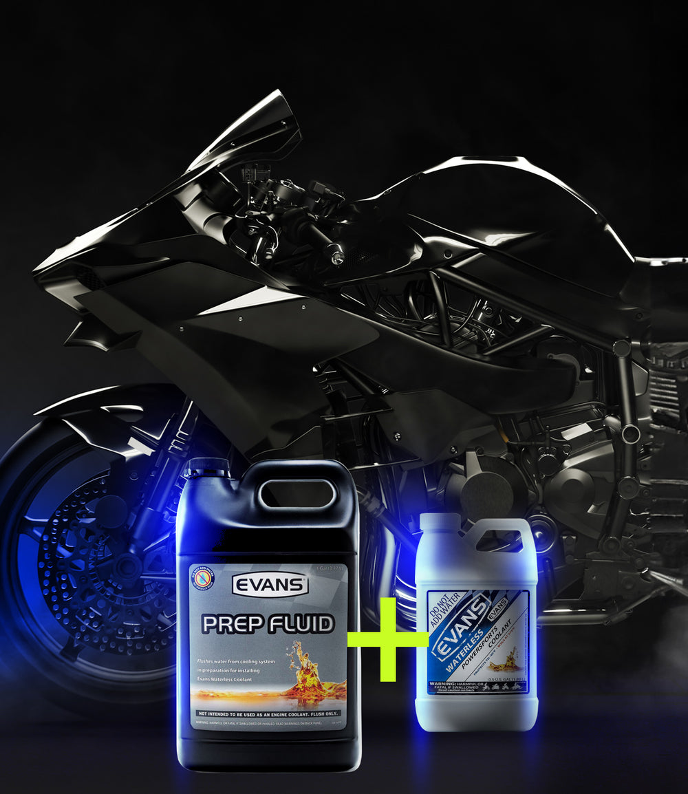 EVANS POWERSPORTS WATERLESS COOLANT (1/2 Gallon)